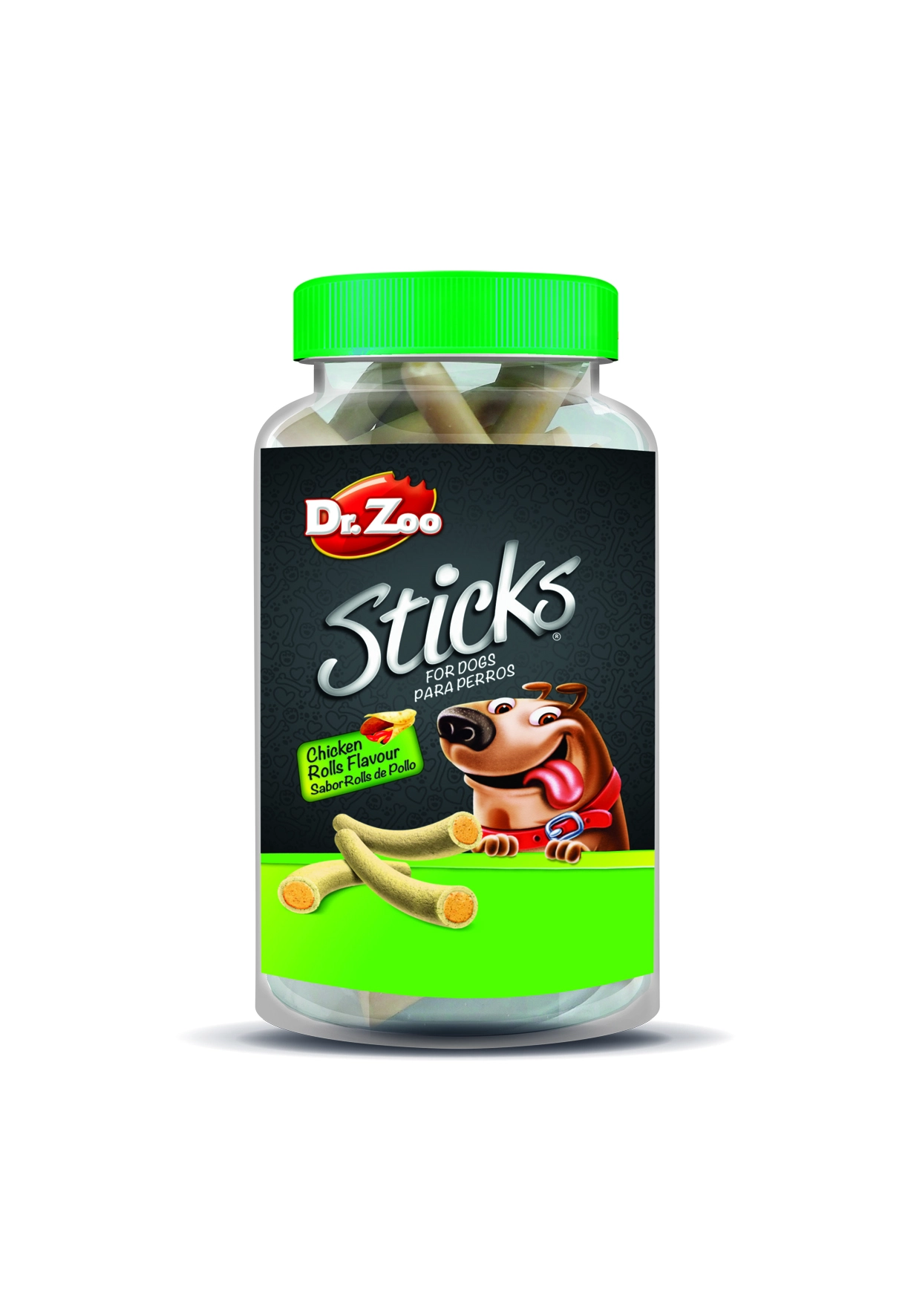 Dr Zoo Sticks Roll Pollo 500 gr - Bixoto.com