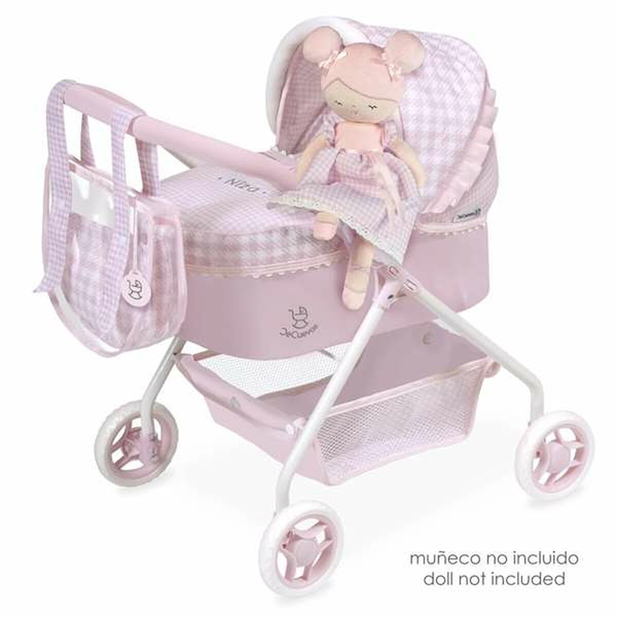 Carrito para Muñecas Decuevas My first pram Niza 35 x 50 x 56 cm ...