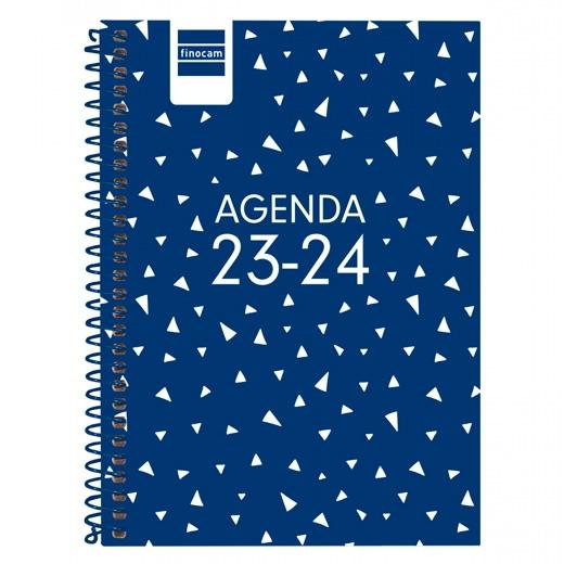 Finocam Agenda escolar cool 1/8 espiral svh azul 2023-2024 - Bixoto.com