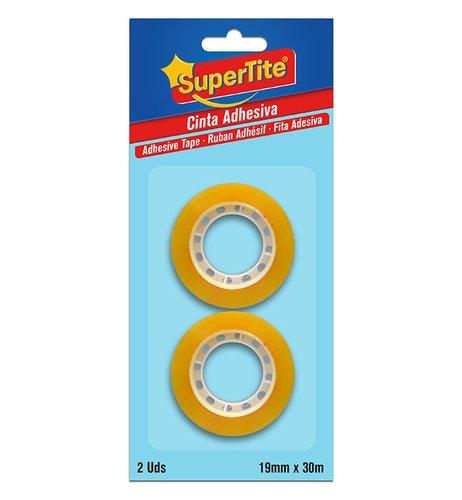 Cinta Adhesiva Supertite Caramelo Rollo 30X19 Blister De 2 12 unidades ...