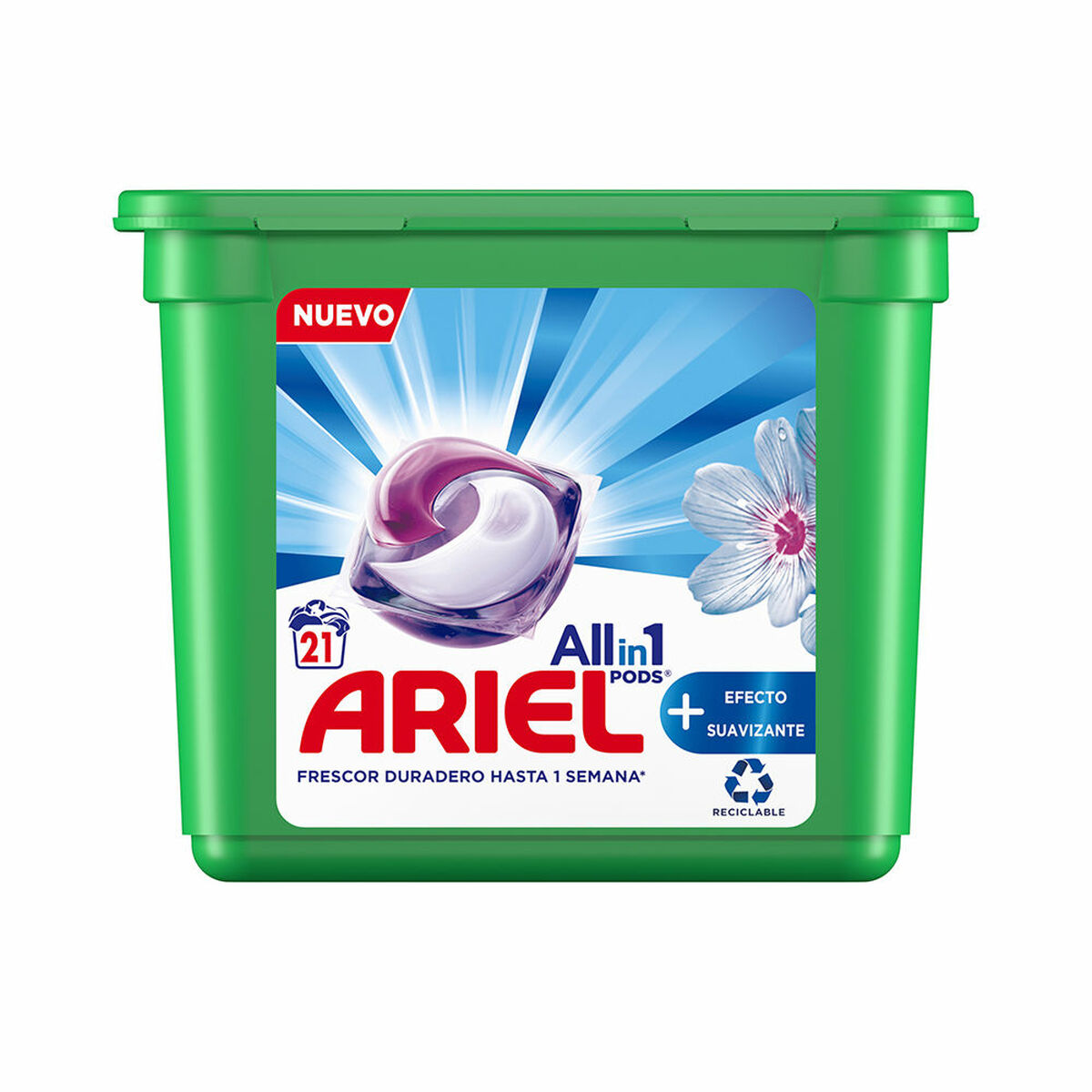 Ariel Pods Suavizante 3En1 Detergente Cápsulas - Bixoto.com