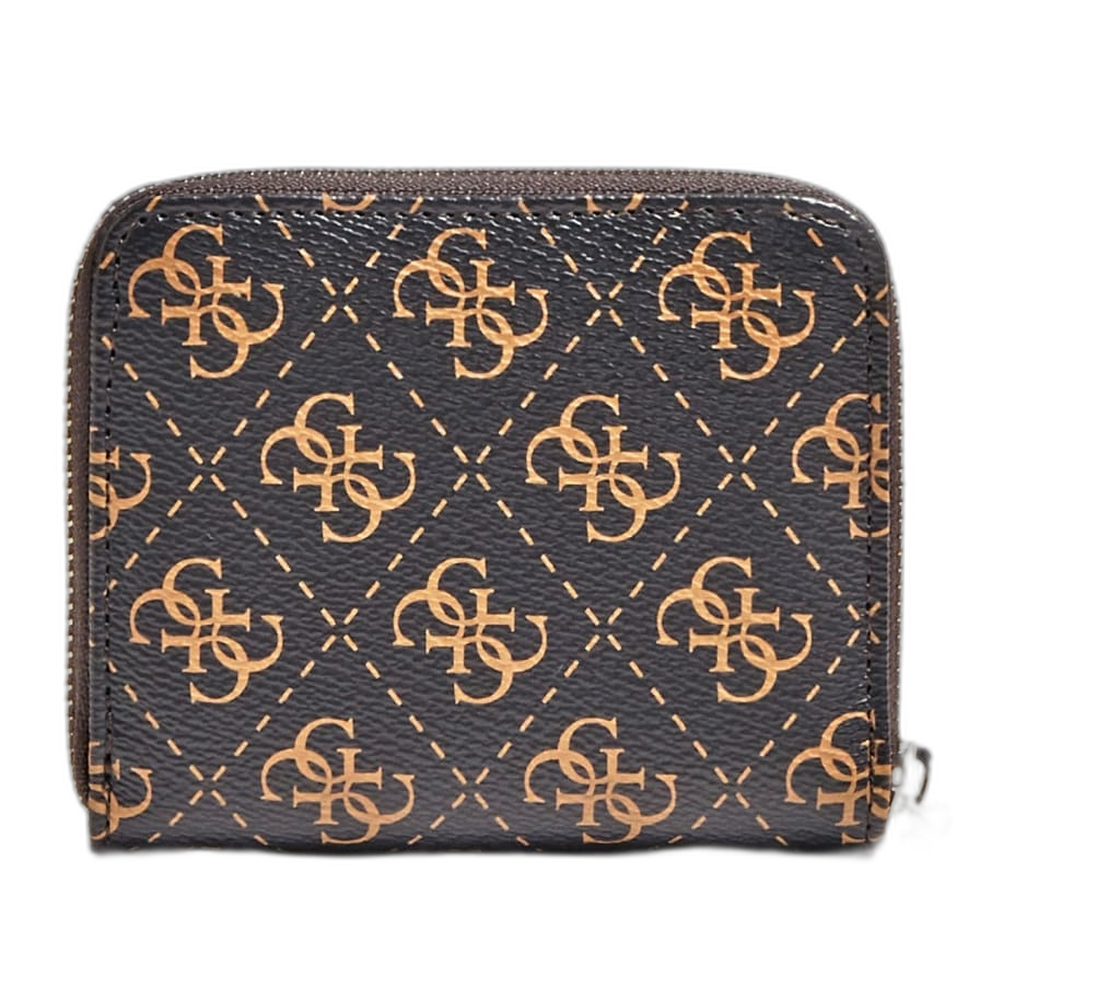 Kamryn, Cartera de tela, SLG Pequeño cierre, Marrón, Para mujeres ...