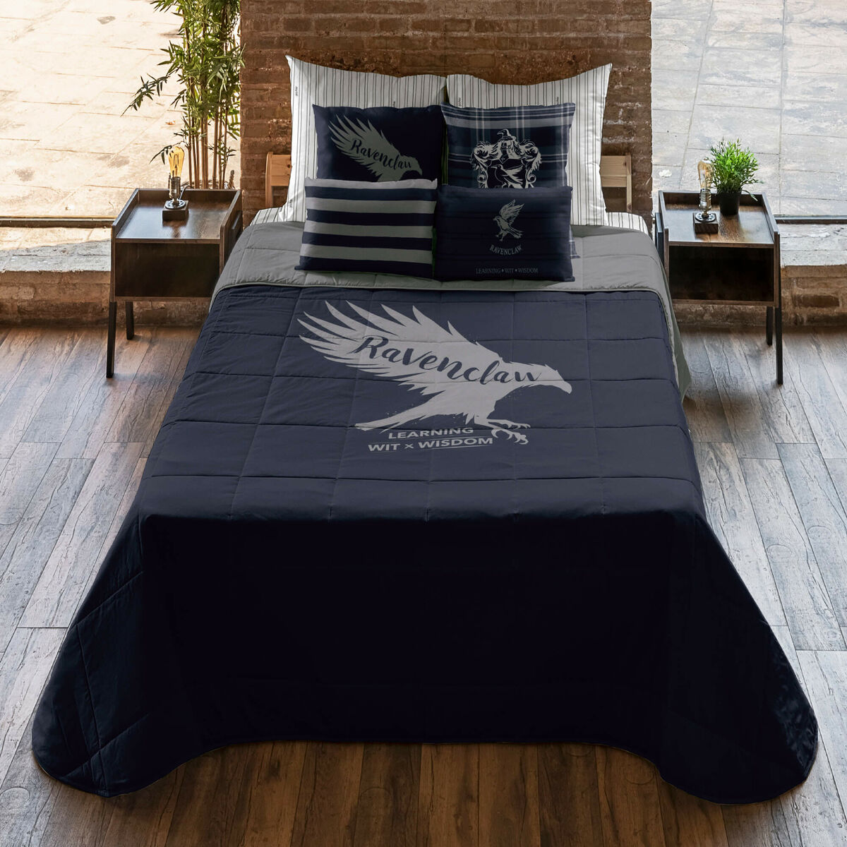 Edredón Harry Potter Ravenclaw Multicolor 250 x 4 x 270 cm Cama de 150 ...