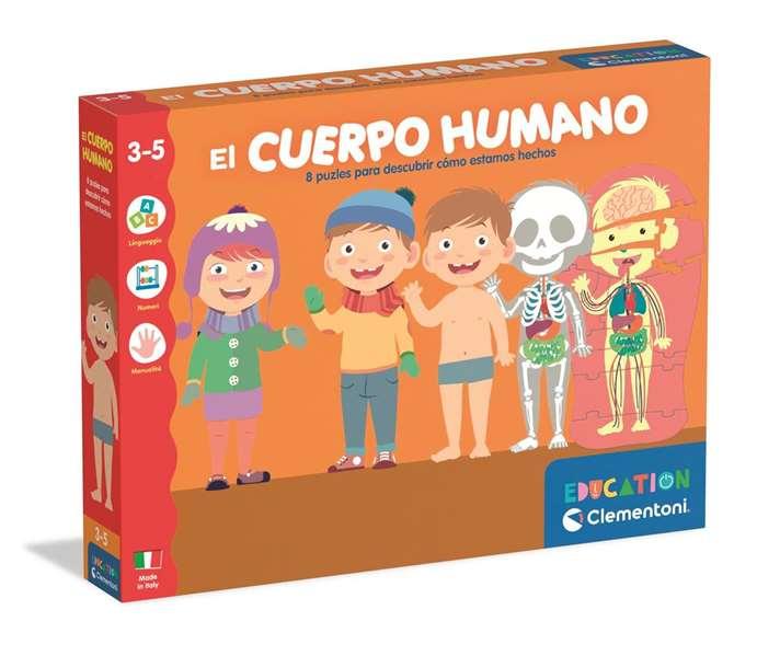 Clementoni El Cuerpo Humano - Juego Educativo para Niños 4+ Años, Libro ...