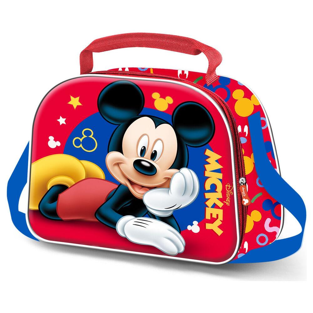 KARACTERMANIA Bolsa Portameriendas 3D Buddy Mickey Disney Adaptable a ...