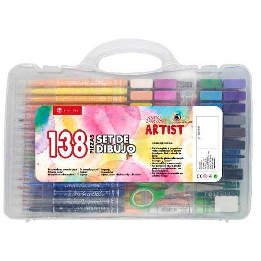 Alex bog set de dibujo 138 elementos artísticos colores surtidos ...