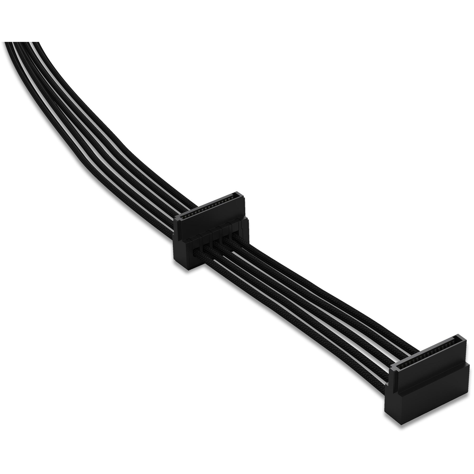 be quiet! CS-3420 Cable de Alimentación 2x S-ATA 400mm - Bixoto.com
