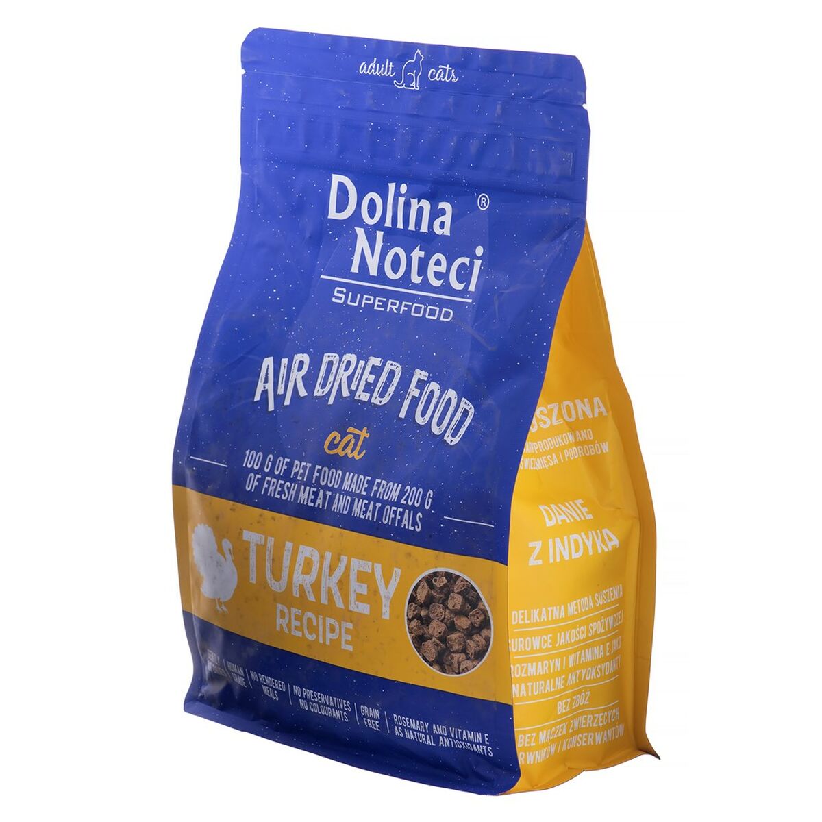 Comida para gato Dolina Noteci 8537 Adulto Pavo 1 kg - Bixoto.com