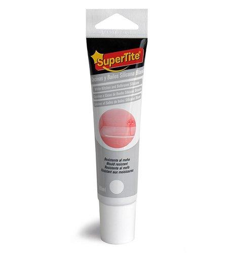 Silicona Supertite Cocina/Baño Blanca 85Ml - Bixoto.com
