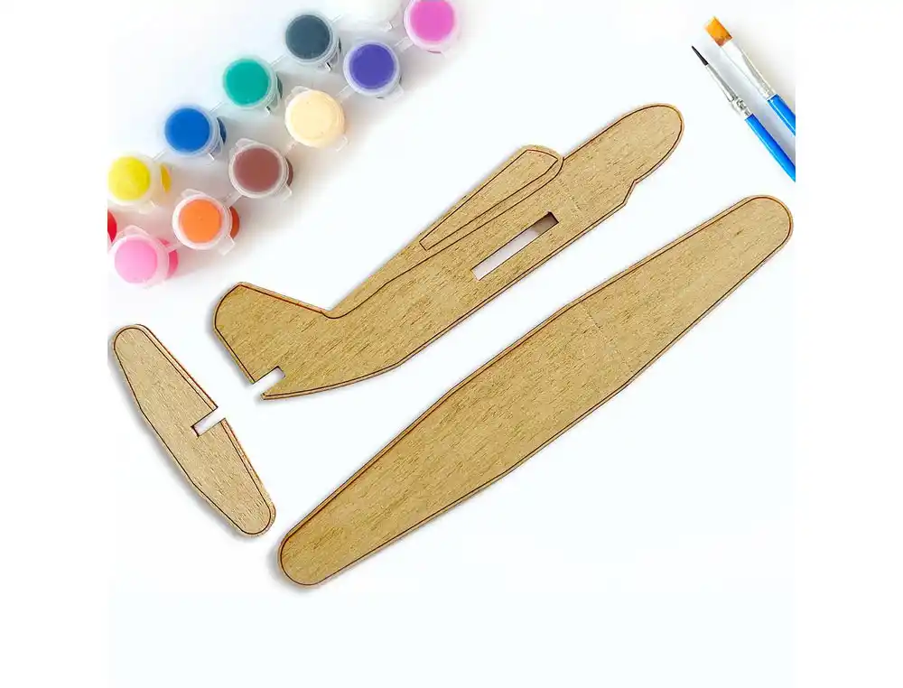 Wondee Kit para Colorear Figuras de Madera Sostenible para Niños con 12 ...