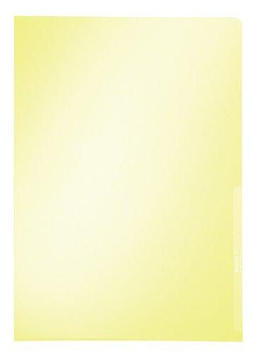 Dosier Angulo Recto Leitz Pvc 150Μ A4 Amarillo Paquete De 100 - Bixoto.com