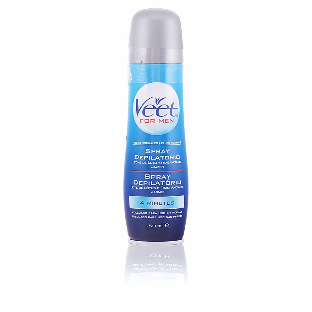 Veet Men Spray Depilatorio Corporal Piel Normal 150 ml con Leche de ...