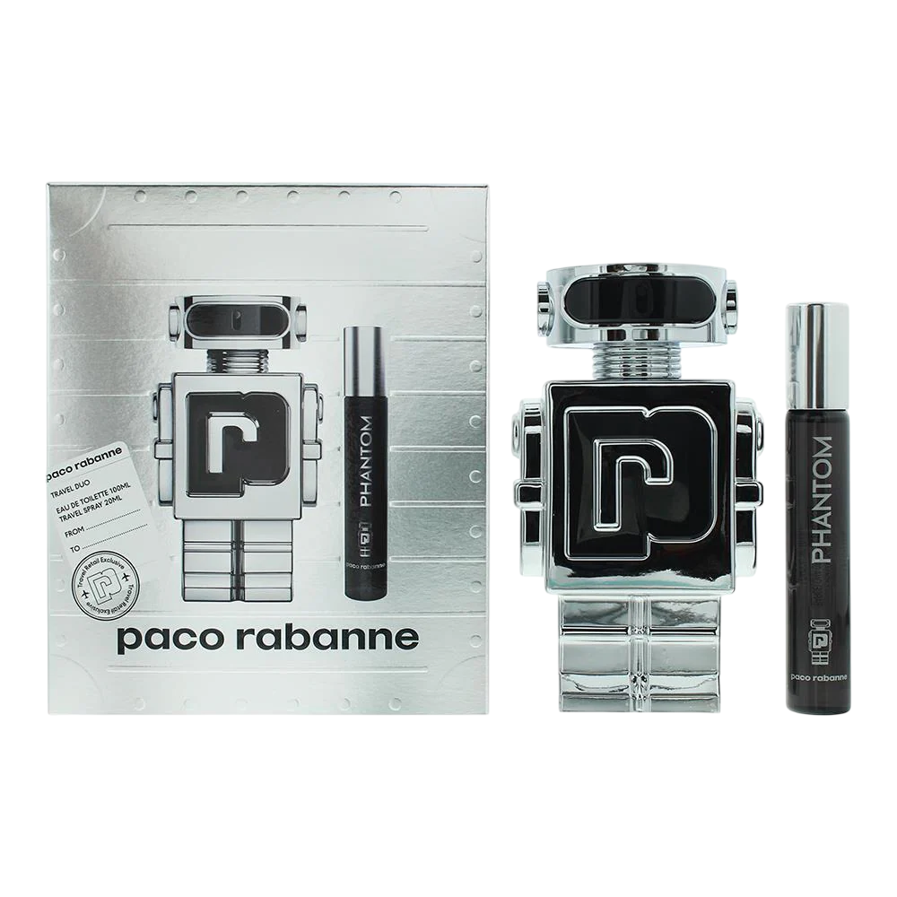 Set Paco Rabanne: Phantom, Eau De Toilette, For Men, 100 ml + Phantom ...