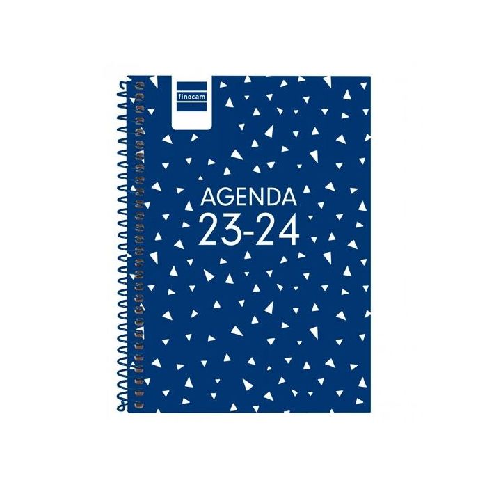 Finocam Agenda escolar cool 1/8 espiral svh azul 2023-2024 - Bixoto.com