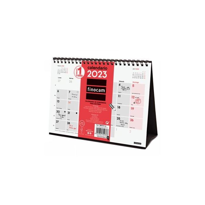 Finocam Calendario neutro de sobremesa para escribir s 2023 - Bixoto.com Finocam Calendario neutro de sobremesa para escribir s 2023 - Bixoto.com