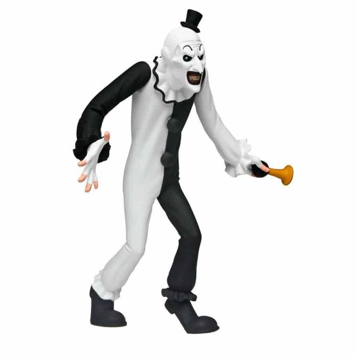 NECA Art The Clown Toony Terrors Terrifier Figura Articulada 17cm con Accesorios - Bixoto.com