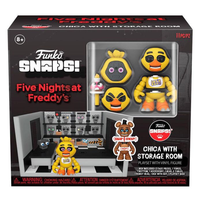 FUNKO Five Nights at Freddy's Snaps! Figura Chica con Storage Room ...