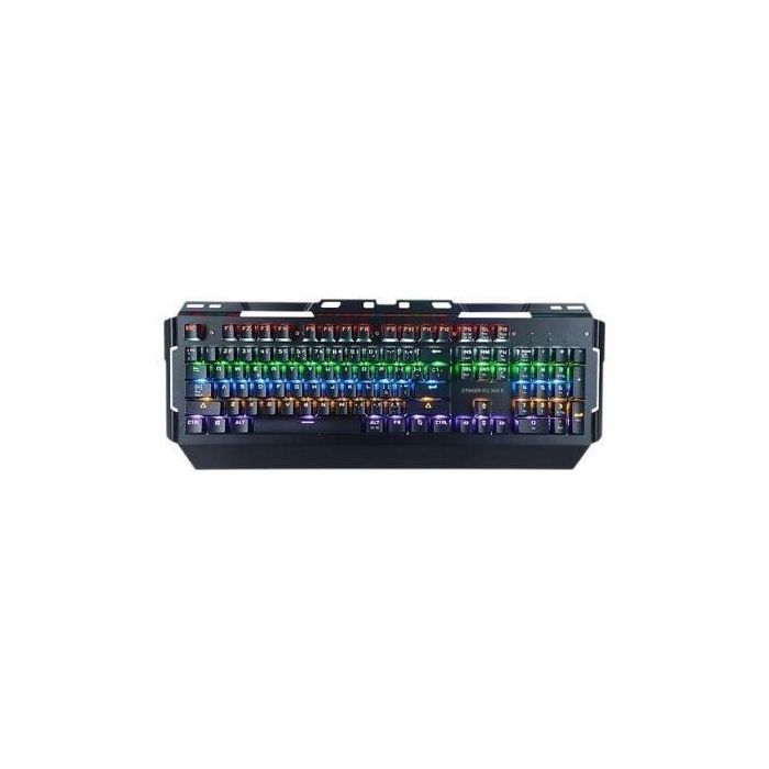 TECLADO MECÁNICO GAMING WOXTER STINGER RX 1000 K - 104 TECLAS - 12 ...