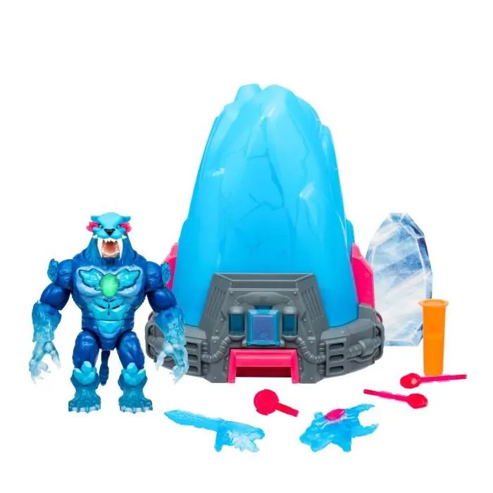 Moose Toys Mr. Beast Lab - 18 cm, 30 luces y sonidos, 2 bestias ...