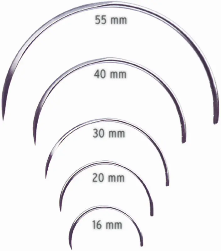 Agulhas Sutura 1-2 Corte Sz 1043 mm Olho Regul 12 Unidades Covetrus - Bixoto.com