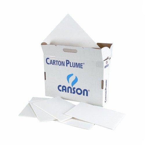 Carton Pluma Canson Blanco 3 Mm 50X70 Cm (Set de 40) - Bixoto.com