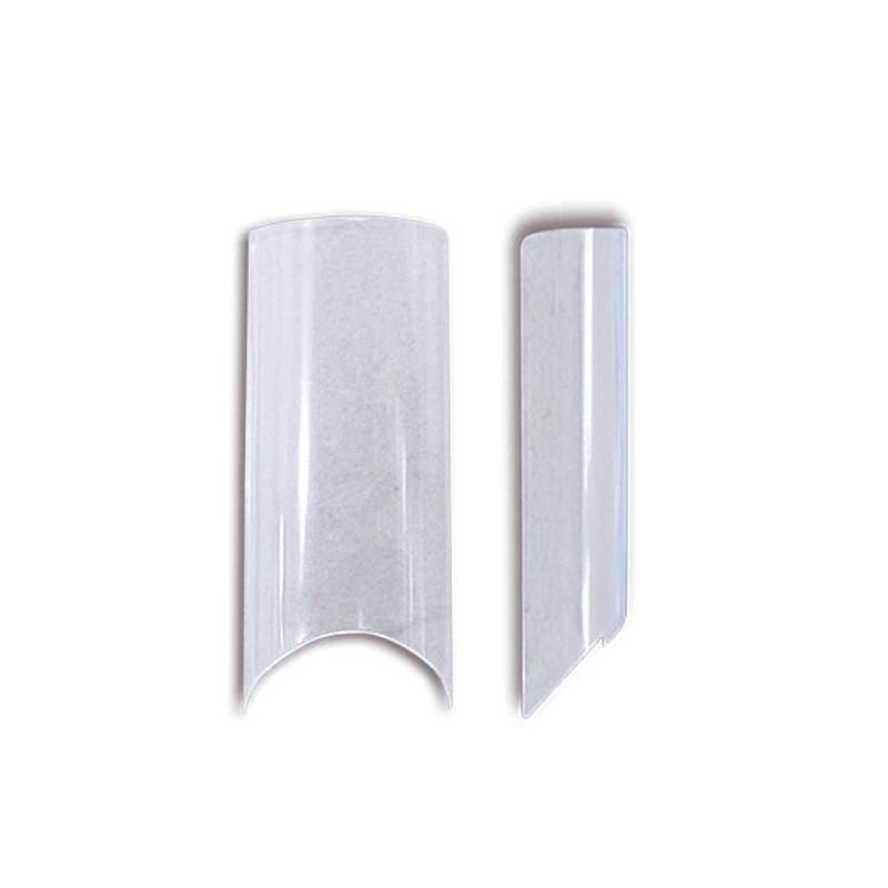 Thuya Tips Transparentes para Uñas de Gel y Acrílico, Curvatura de 50U ...