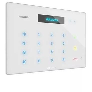 Akuvox C312A Indoor-Station Answering Unit, Wi-Fi, POE, Blanco - Bixoto.com